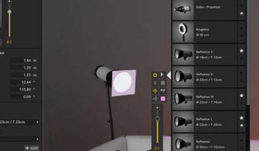 set.a.light 3D - Lighting Simulator for photographers & filmmakers